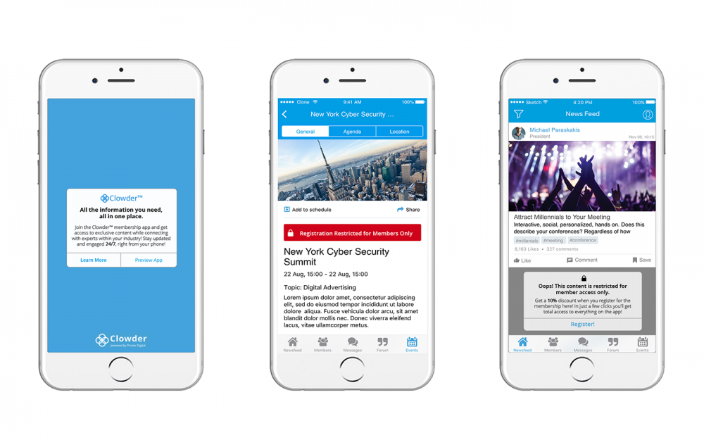 Member vs. Non-Member Access in a Mobile App